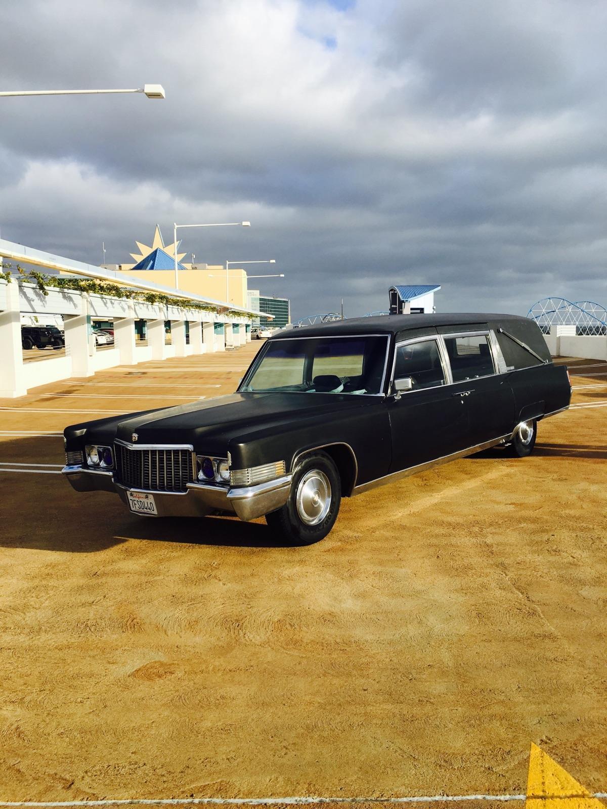 1970 Cadillac Fleetwood Miller/Meteor Landau 3 way hearse for sale