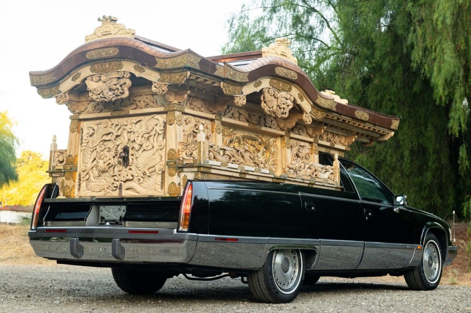 1993 Cadillac Fleetwood Brougham Miyagata hearse [super rare] for sale